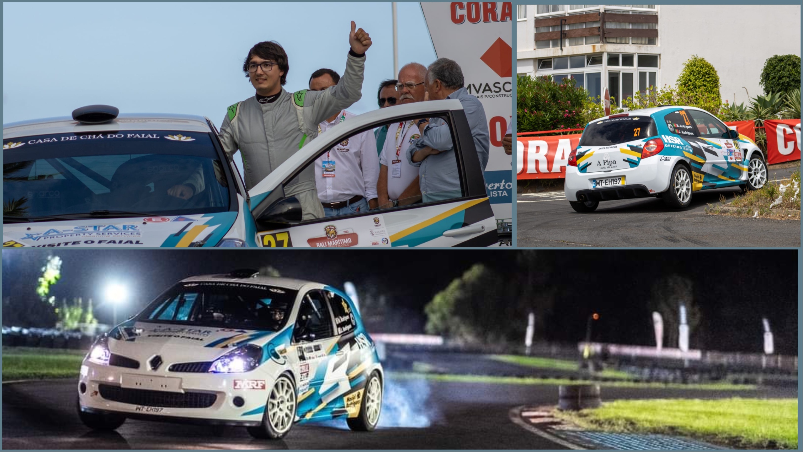 Hugo Rodrigues renova aposta no Renault Clio R3 | RTP Madeira