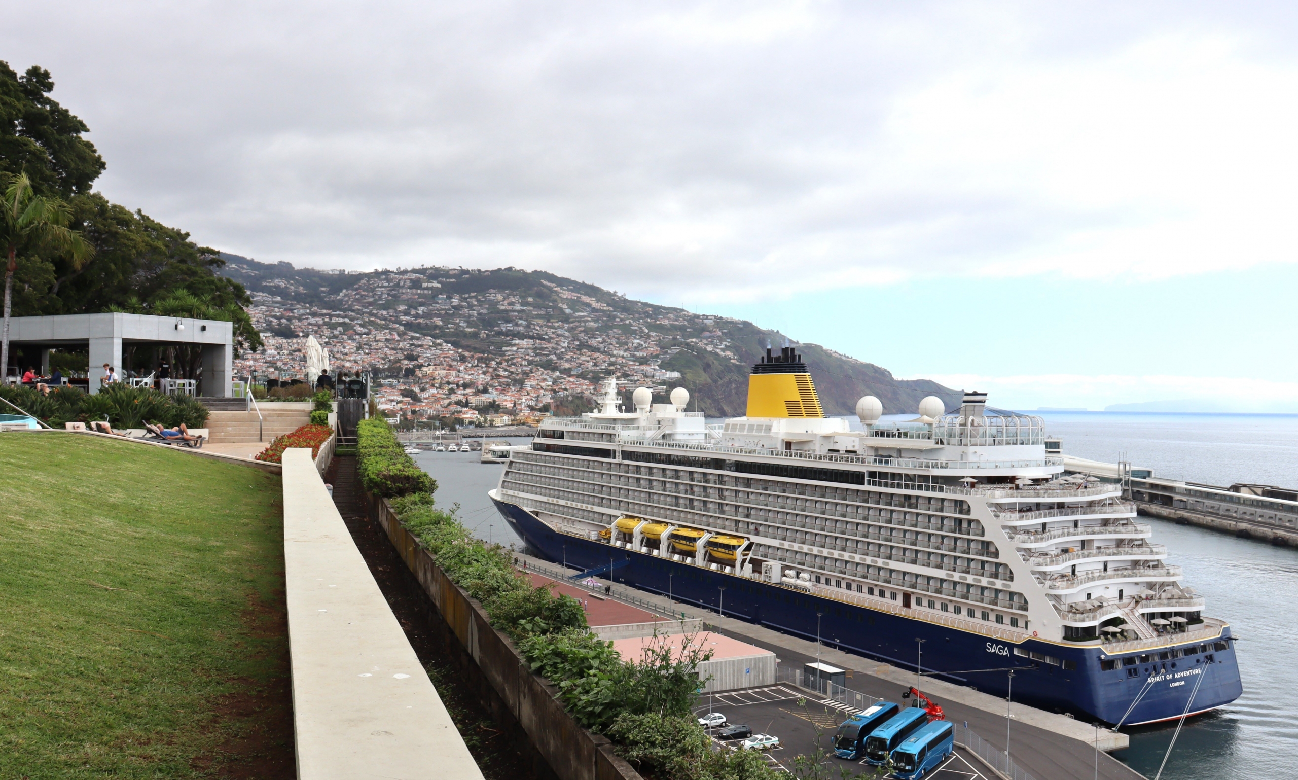Spirit of Adventure desembarca 1330 pessoas | RTP Madeira