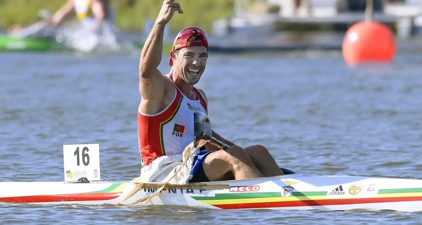 Fernando Pimenta na final de K1 500 metros da Taça do Mundo de Poznan ...