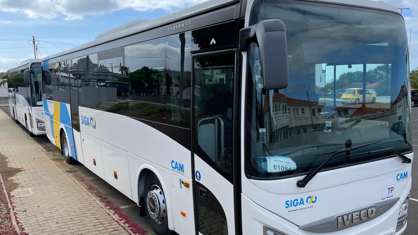 Nova rede de transportes públicos da Madeira na estrada a partir de ...