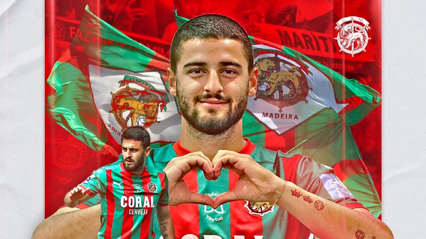 Marítimo oficializa saída de Xadas em final de contrato | RTP Madeira