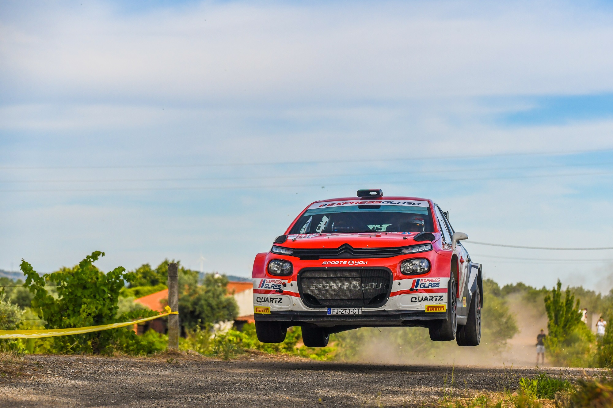 José Pedro Fontes e Inês Ponte querem ganhar com o Citroen C3 Rally2 ...