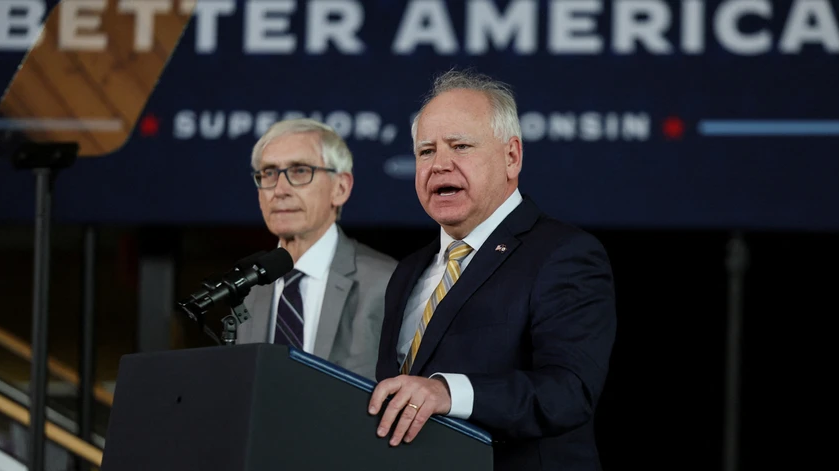 Tim Walz será candidato democrata a vice-presidente | RTP Madeira