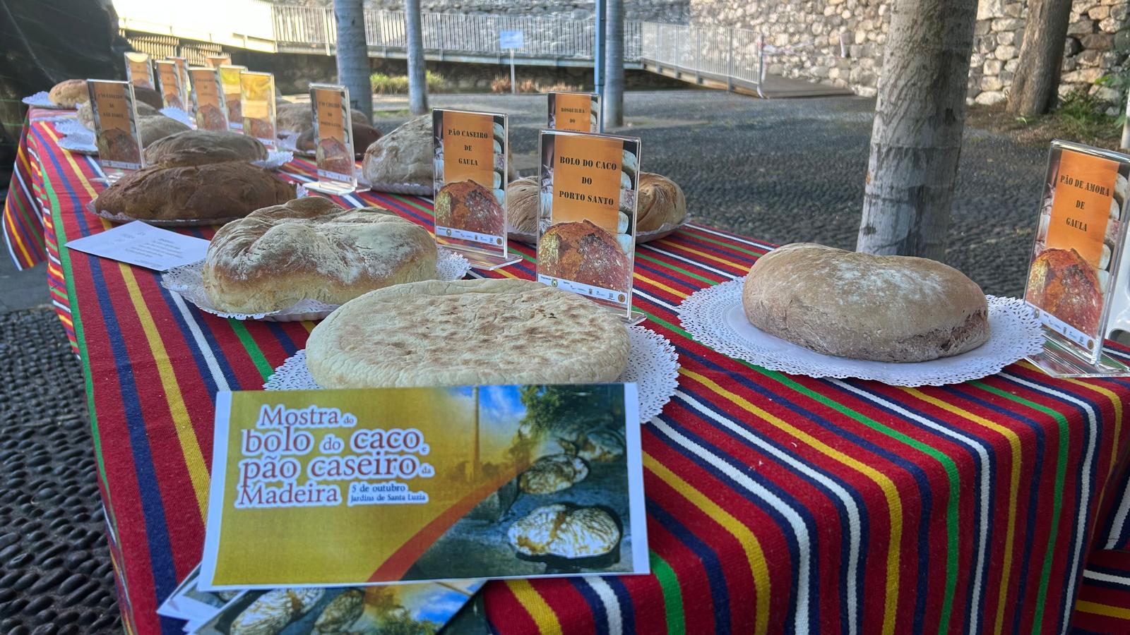 Mostra do bolo do caco e pão caseiro nos Jardins de Santa Luzia (vídeo ...